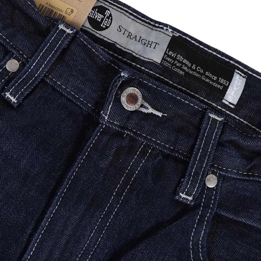 Levi's リーバイス LEVIS ジーンズ デニム パンツ ジーパン シルバータブ ストレート メンズ SILVERTAB ...