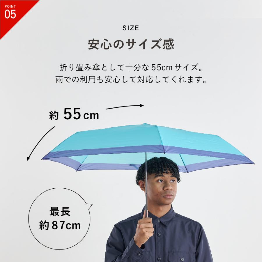 マジカルテック MAGICAL TECH 折りたたみ傘 軽量 雨傘 レディース 55cm スリム コンパクト ヘムボーダー 50 ネイビー ブルー ピンク 10286 母の日 : Goods ...