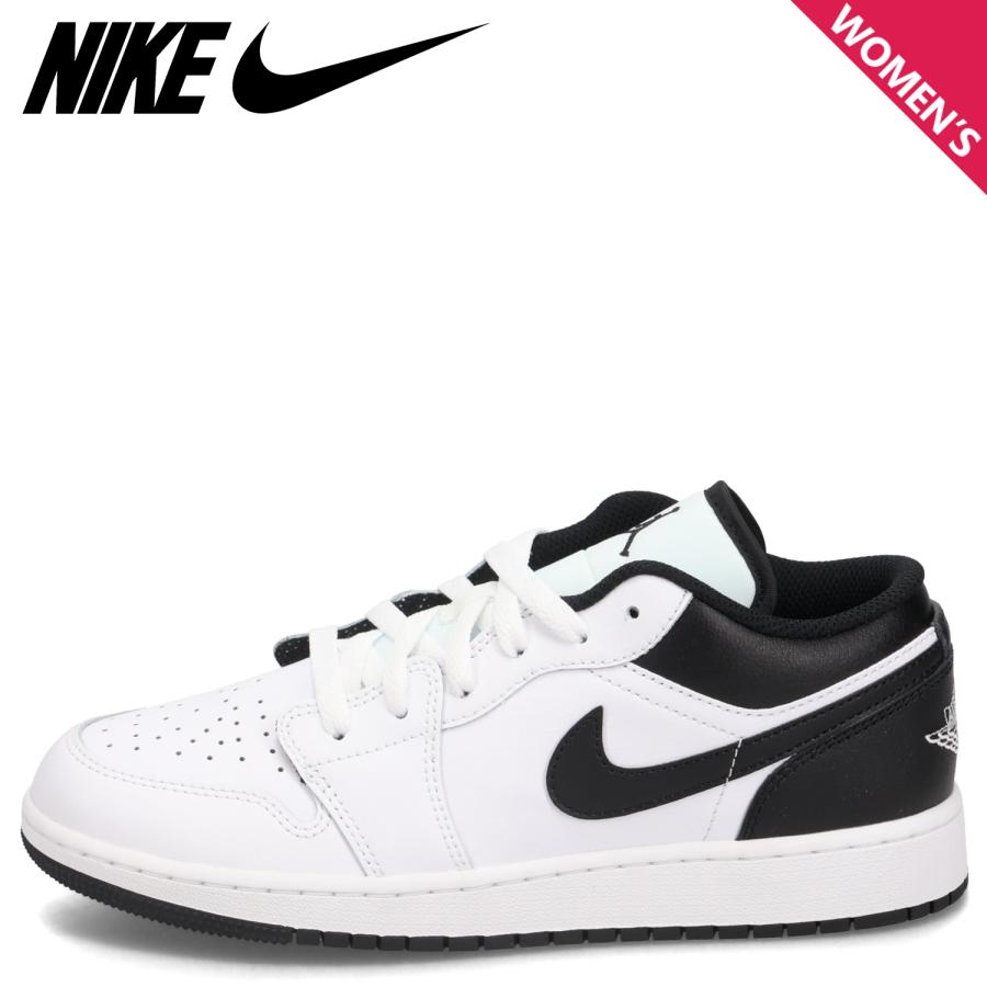 NIKE（ナイキ） エアジョーダン1 ロー スニーカー レディース AIR JORDAN 1 LOW ホワイト 白 553560-132 ...