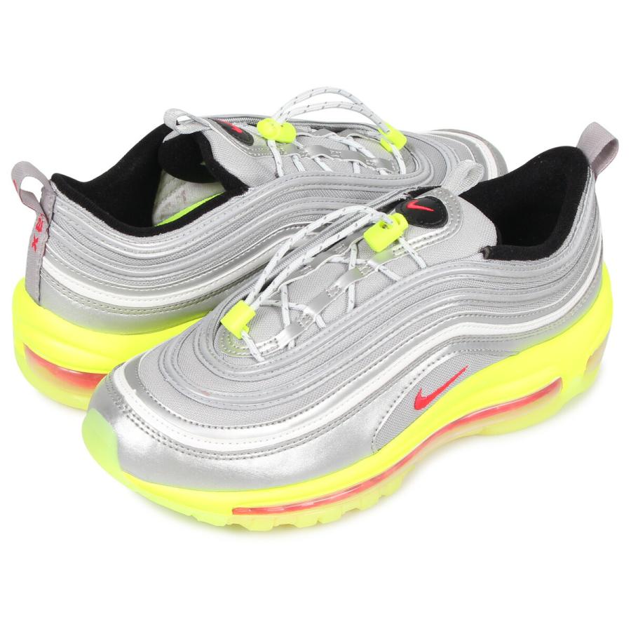 NIKE ナイキ エアマックス97 スニーカー レディース AIR MAX 97 RFT GS シルバー BQ8437-002 : Goods ...