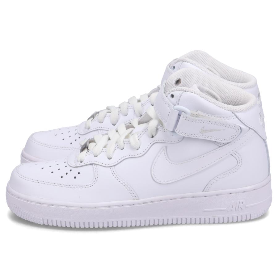 NIKE ナイキ エアフォース1 07 ミッド スニーカー レディース WMNS AIR FORCE 1 MID ホワイト 白 DD9625 ...