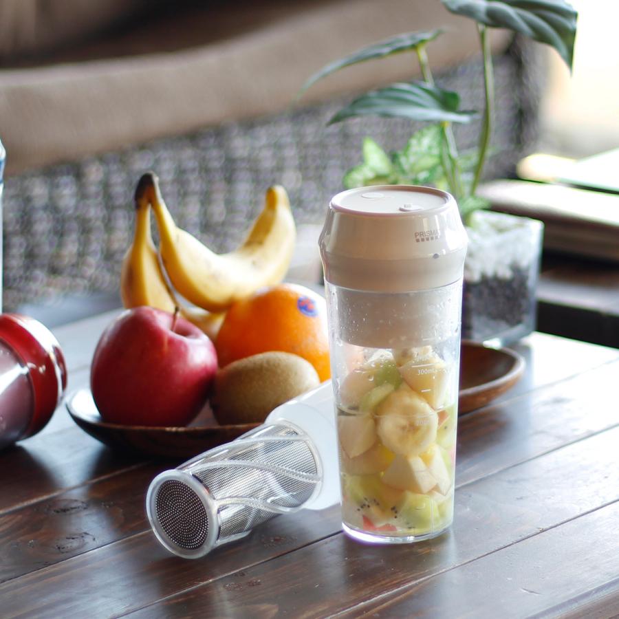 PRISMATE プリズメイト マルチブレンダー タンブラー コードレス ハンドミキサー 充電式 ポータブル レシピブック付 300ml PR-SK034 : Goods Lab Plus ...