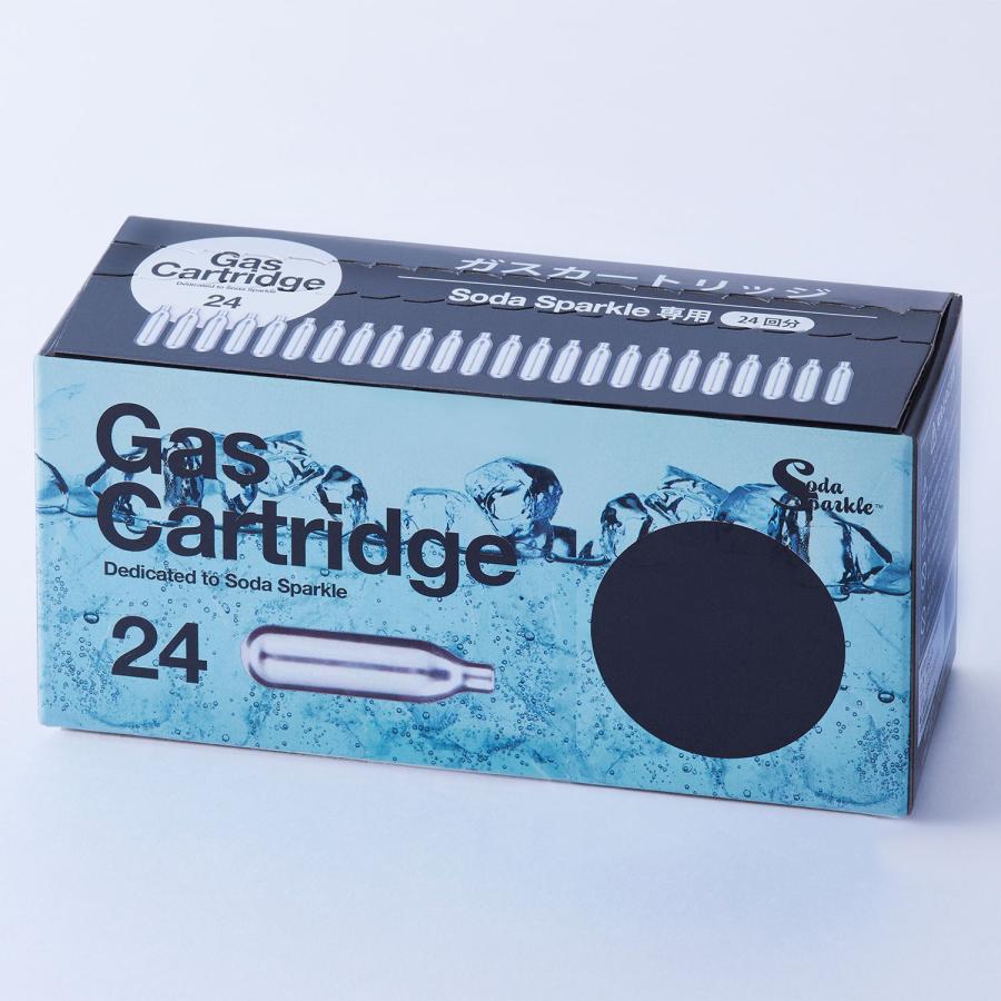 ソーダスパークル SodaSparkle カートリッジ 200本 炭酸水メーカー マルチスパークル3 専用 ジュース 水 ワイン 8箱セット MS3-24 SodaSparkle（ソーダスパークル） カートリッジ 200本 炭酸水メーカー