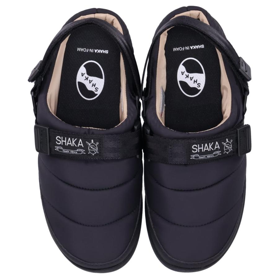 SHAKA シャカ クロッグサンダル シェラフ メンズ レディース 撥水 SCHLAF CLOG ブラック 黒 433233 : Goods ...
