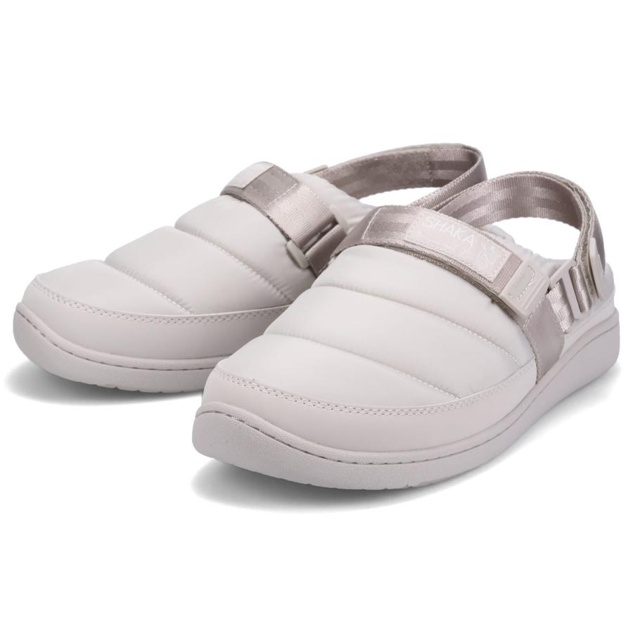 SHAKA（シャカ） クロッグサンダル シェラフ メンズ レディース 撥水 SCHLAF CLOG ホワイト 白 433233 : Goods ...