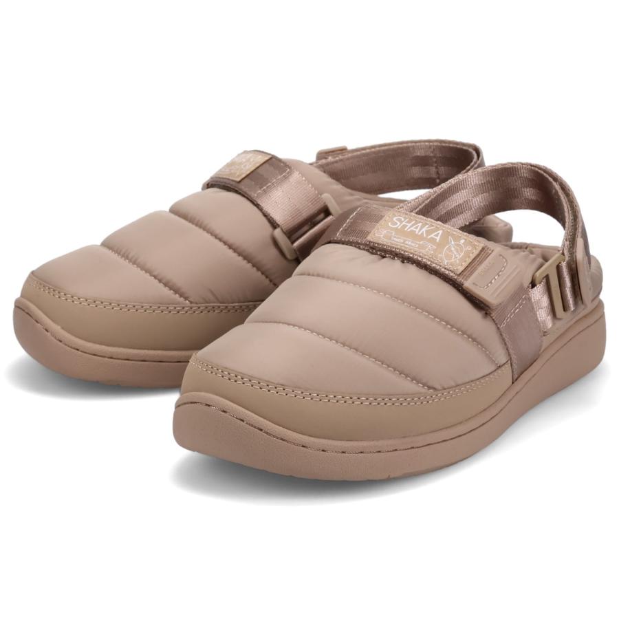 SHAKA（シャカ） クロッグサンダル シェラフ メンズ レディース 撥水 SCHLAF CLOG ベージュ 433233 : Goods ...