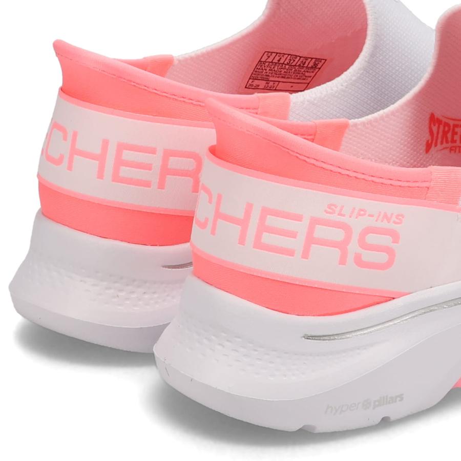 SKECHERS（スケッチャーズ） スリップインズ ハンズフリー ゴーウォーク 7 スニーカー スリッポン レディース ホワイト 白 ...