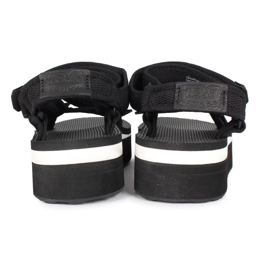 Teva（テバ） スポーツサンダル フラットフォーム レディース 厚底 FLATFORM UNIVERSAL MESH PRINT ブラック ...
