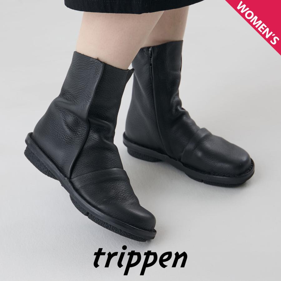 trippen トリッペン ブーツ ベクター レディース 本革 VECTOR-ALB242 ブラック 黒 601-4548 : Goods Lab Plus - 通販 - Yahoo!ショッピング