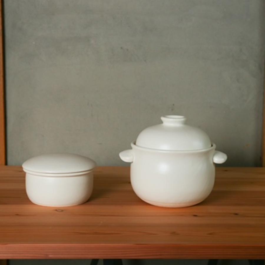 たいせい窯 ご飯鍋 土鍋 炊飯鍋 5合炊き ご飯 ごはん鍋 5合 ブラック ホワイト 黒 白 G00007 G00007 : tsg ...