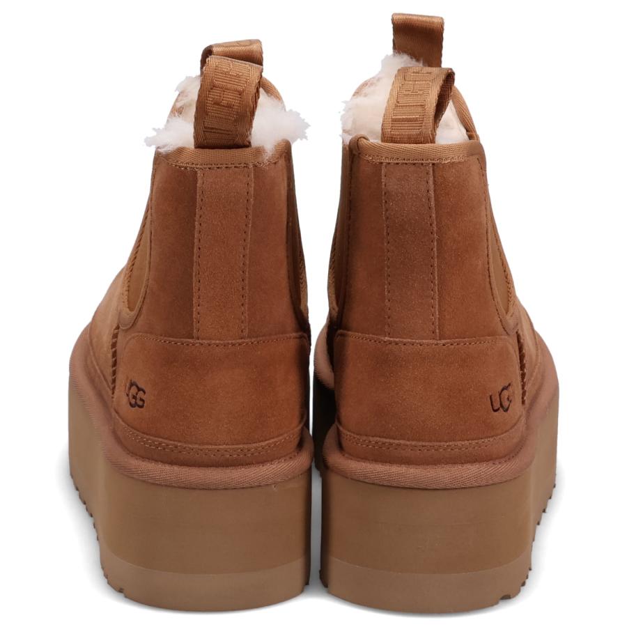 UGG アグ ムートンブーツ ウィメンズ ニューメル プラットフォーム チェルシー レディース 厚底 チェスナット 1134526 :ugg-1134526-che:Goods Lab ...