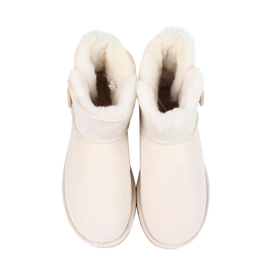UGG アグ ムートンブーツ ベイリーボタン ミニ レディース WOMENS MINI BAILEY BUTTON 3352 シープスキン ...
