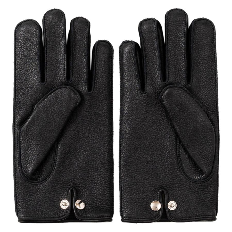 ワンダーバゲージ WONDER BAGGAGE 手袋 レザーグローブ 革手袋 メンズ ホースレザー 本革 裏地付き 防寒 カシミア 洗濯可能 ビジネス ブラック 黒 WB-A-017B ...