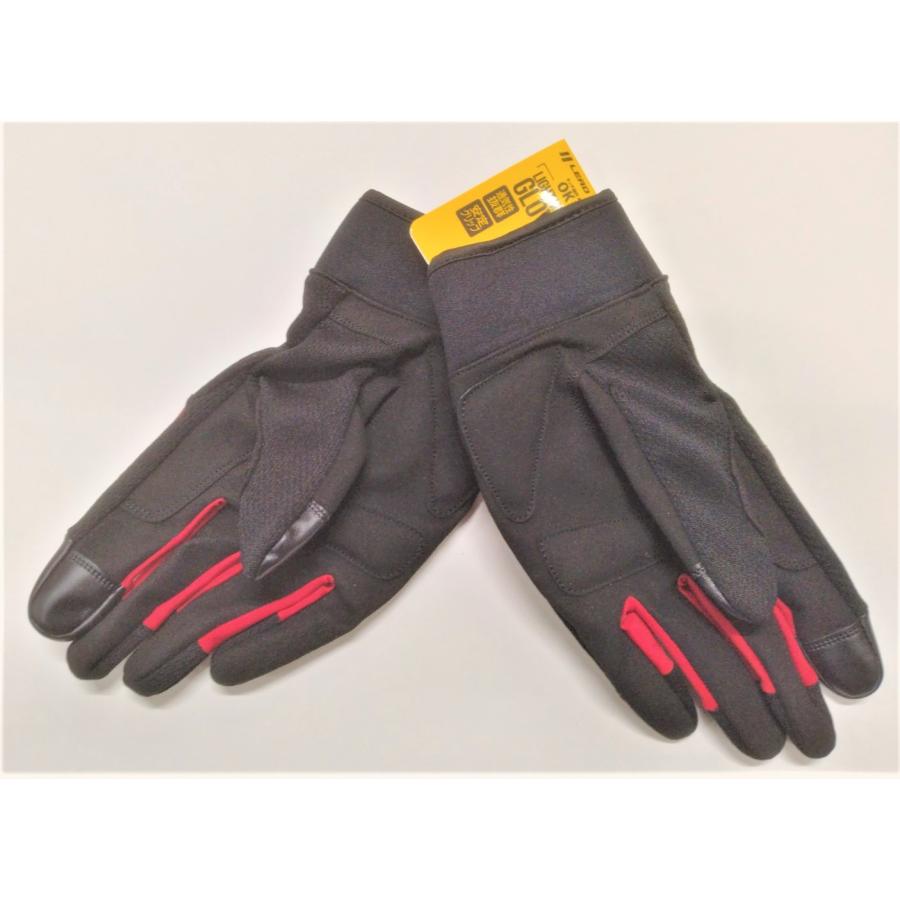リード工業 ライトメッシュグローブ GM-506B ブラック／レッド お買い得! 送料無料!! : CAR&BIKE GOODS MYUTHAR Yahoo!店 - 通販 - Yahoo!ショッピング