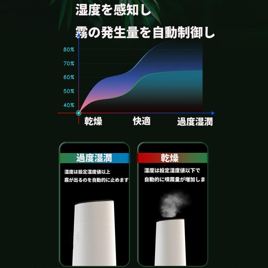 加湿器 超音波式 除菌 長時間 空気加湿機 6L 大容量 おしゃれ アロマ