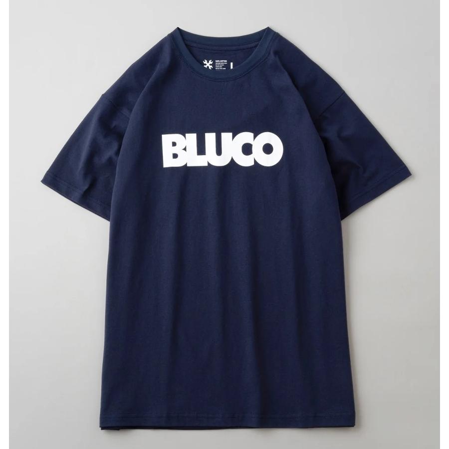 BLUCO（ブルコ） 30％OFF!! 143-22-001 PRINT TEE -Logo- プリント Tシャツ ロゴ 5color 半袖 ...