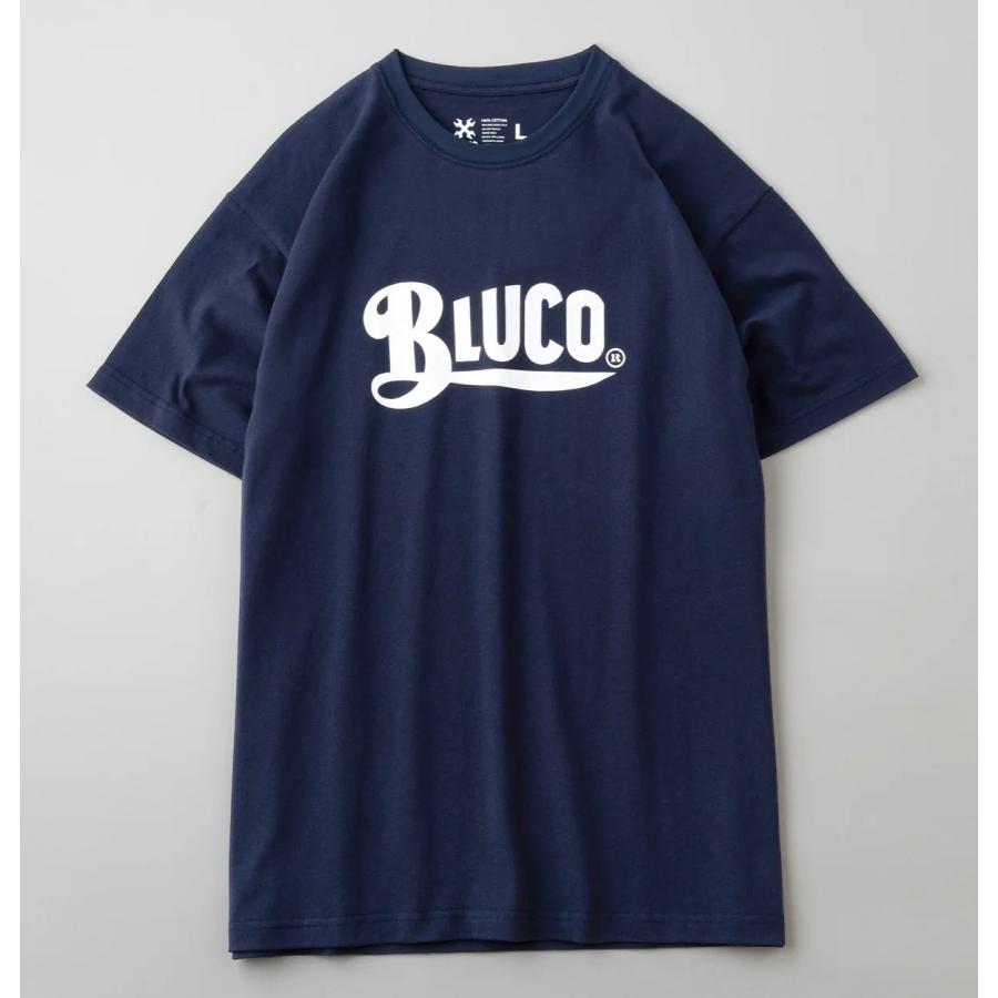 BLUCO（ブルコ） 30％OFF!! 143-22-002 PRINT TEE - Old Logo - プリント Tシャツ オールドロゴ ...