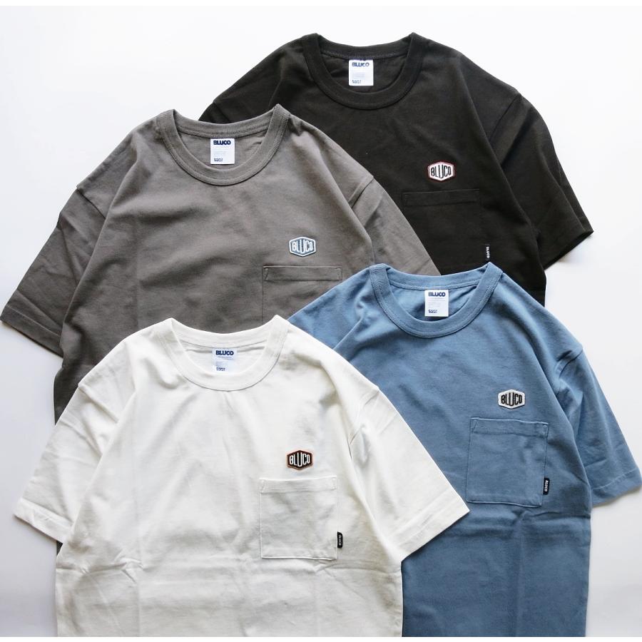 BLUCO 153-22-009 POCKET TEE -HEX - ポケット Tシャツ ヘックス 4color 半袖 ブルコ : Goodstandard - 通販 - Yahoo!ショッピング