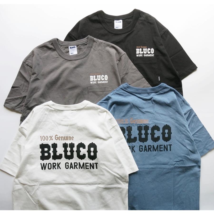 BLUCO（ブルコ） BLUCO 153-22-012 PRINT TEE -BOLT- プリント Tシャツ ボルト 4color 半袖 ...