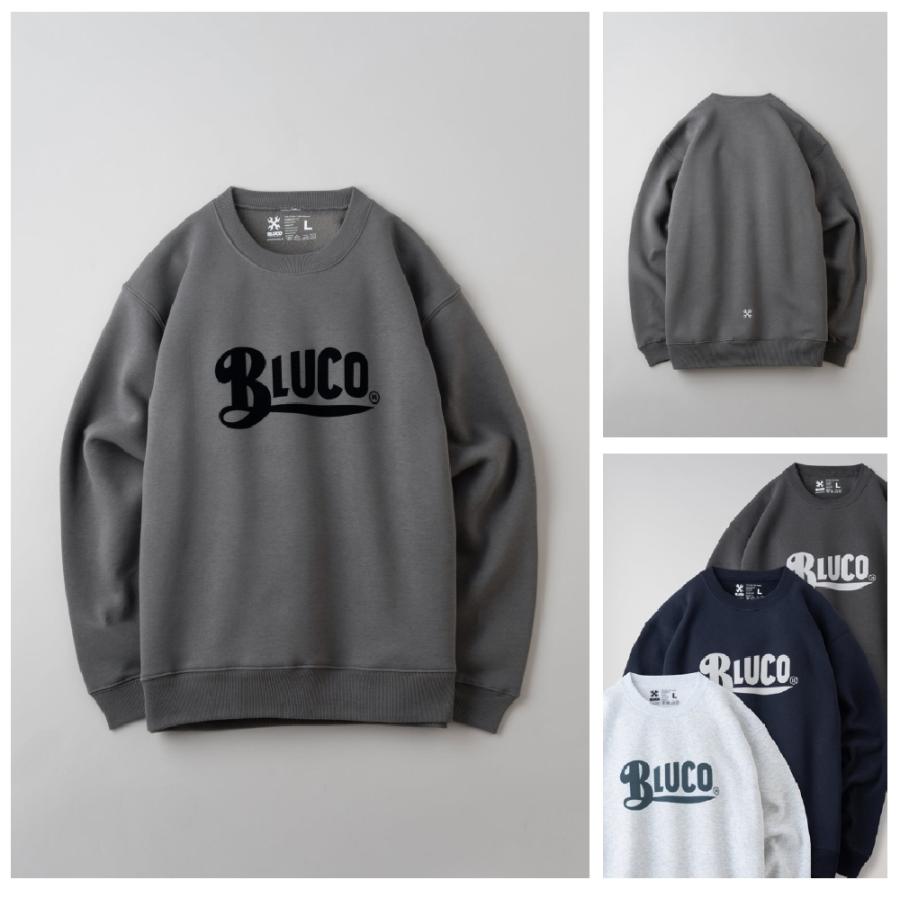 BLUCO 30％OFF!! BLUCO ブルコ 1210 SWEAT SHIRTS - OLD LOGO スウェットシャツ オールド ロゴ ...