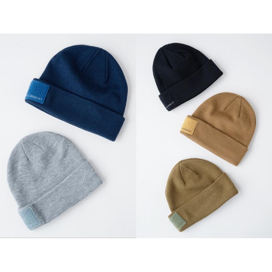 BLUCO 30％OFF!! BLUCO ブルコ OL-231-022 PATCH BEANIE パッチ ビーニー BLK/GRY/KHK/NVY/OLV ニット キャップ 帽子 ...