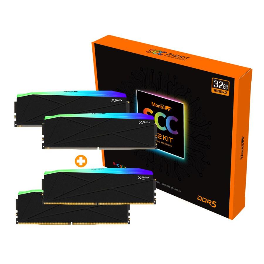 V-Color TMXFL1660836KW-DK XFinity RGB Series SCC シリーズ For Intel ヒートシンク ...