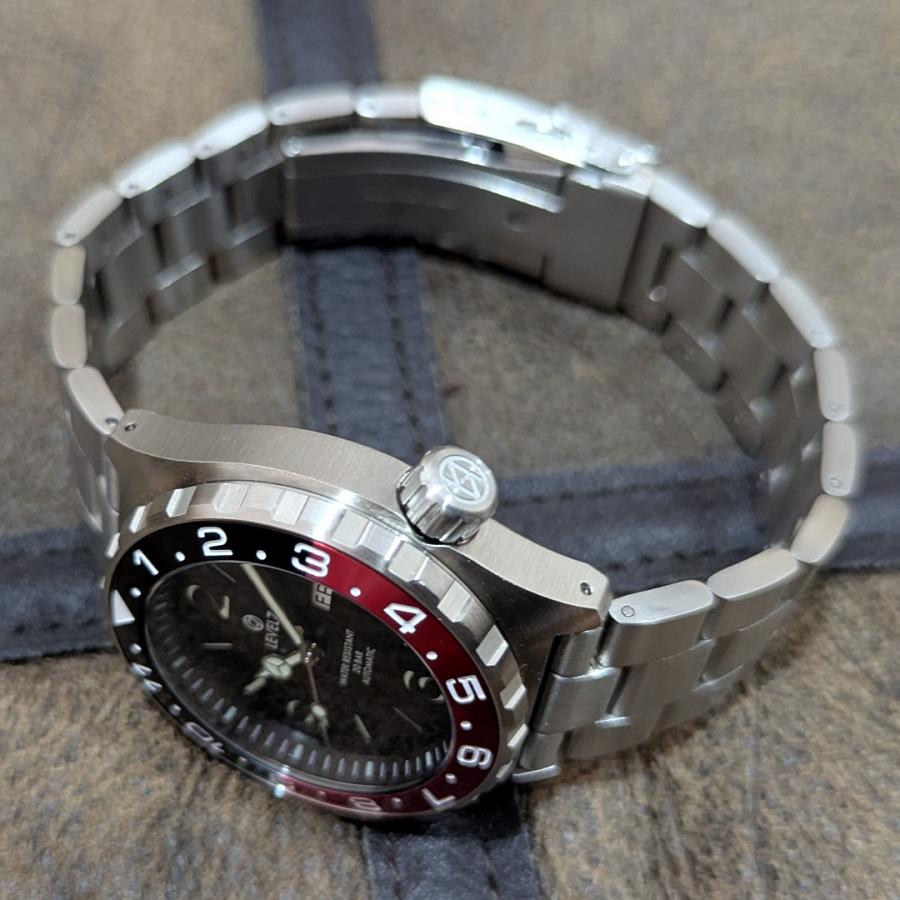 LV1 ARSBK-COKE-BZ 日本製 自社組立の腕時計 20気圧防水 自動巻き SEIKOグループ TMI NH36 サファイア風防 腕時計 LEVEL7 : LEVELSEVEN ...