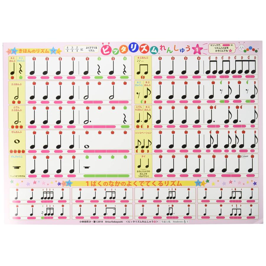 おんがくのひょう お風呂でレッスン 「ピッタリズムれんしゅう」1 AKPO-11 A2 : s-b077y8p81d-20240916 : GOOD ZERO - 通販 - Yahoo!ショッピング