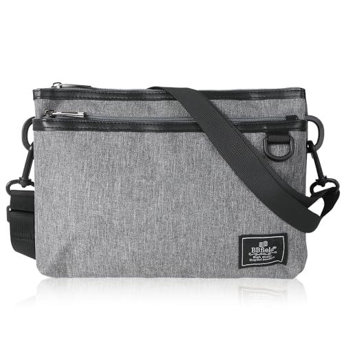 [ビービーフィールド] ショルダーバッグ メンズ サコッシュ 2way 斜め掛け 防水 (グレー) : GOOD ZERO - 通販 - Yahoo!ショッピング