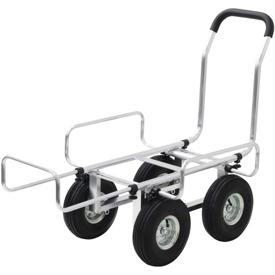 Bonarca アルミ製 ハウスカー 台車 アルミカート 農作業 4輪 伸縮式 幅43〜66.5cm 奥行85〜115cm 耐荷重80kg 農園 農業 コン : GOOD ZERO - 通販 ...