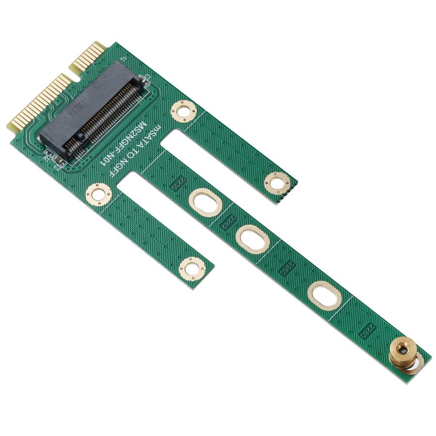 BEYIMEI mSATAからM.2NGFFSSD B-KEYアダプターカード、M.2 NGFFSATAソリッドステートディスクをMiniSATAマザ : GOOD ZERO - 通販 ...