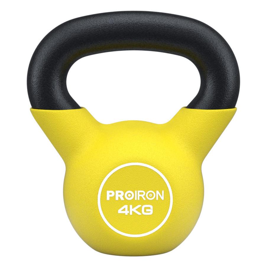 PROIRON ケトルベル ネオプレン 4kg 4キロ kettlebell 一体型鋳鉄製 ?? 鉄アレイ ケトル 重り : GOOD ZERO - 通販 - Yahoo!ショッピング