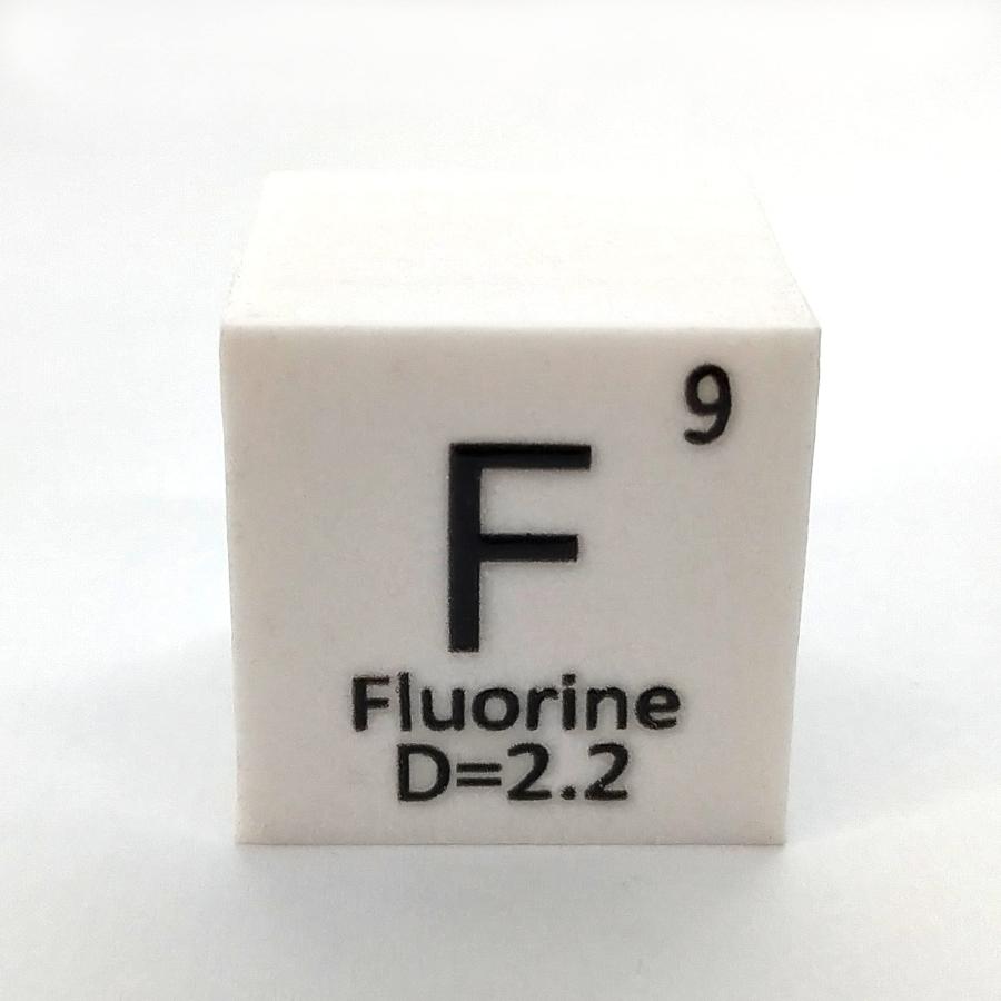 元素標本 フッ素 F (10mmキューブ・刻印A・通常面) : GOOD ZERO - 通販 - Yahoo!ショッピング