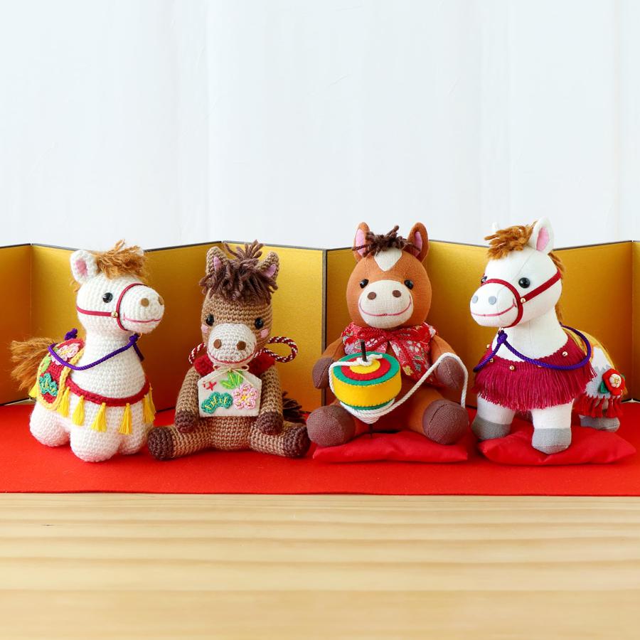 オリムパス 製絲 干支キット 午 あみぐるみキット 幸運の飾り馬 MK-98 デザイン 福村弘美 : GOOD ZERO - 通販 - Yahoo!ショッピング