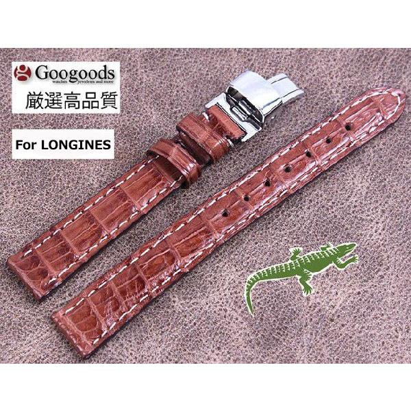 For LONGINES ロンジン 汎用ワニレザーベルト 受注生産品 腕時計 For LONGINES ロンジン 汎用ワニレザーベルト 受注生産品 腕時計
