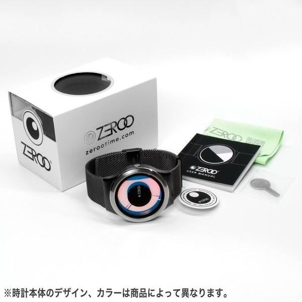 腕時計 メンズ レディース ZEROO ゼロ COLORED TIME カラードタイム ステンレスベルト 卒業祝い 入学祝い おしゃれ ...