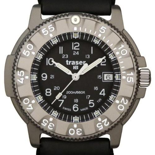 traser 腕時計 メンズ 送料無料 TRASER スイス製 H3 チタン コマンダー COMMANDER 100 FORCE P6506 ...