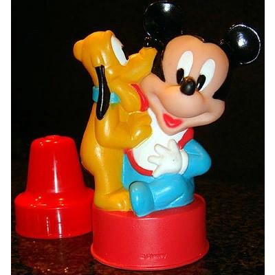 80-90年代デッドストック disney mickey &pluto ベビーミッキーマウス＆プルート ラバー製 哺乳瓶カバー（には使えません） : mm0050 : グッティー ヤフー店 ...