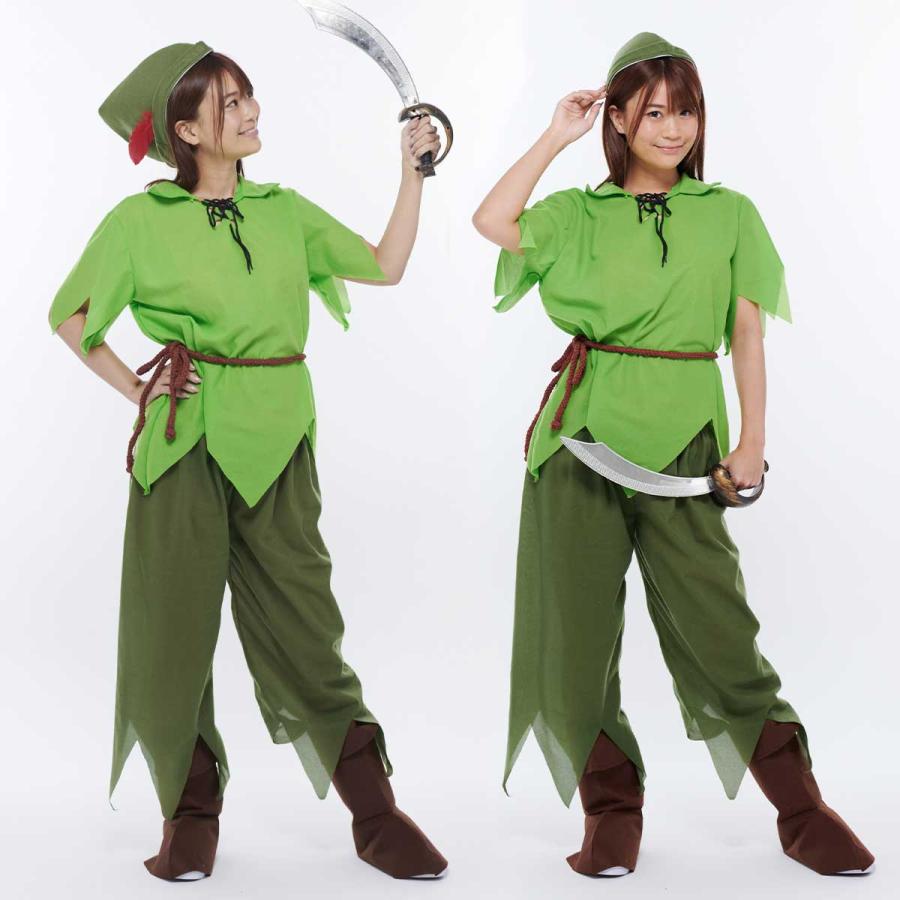ピーターパン コスプレ ハロウィン 仮装 大人 ユニセックス メンズ