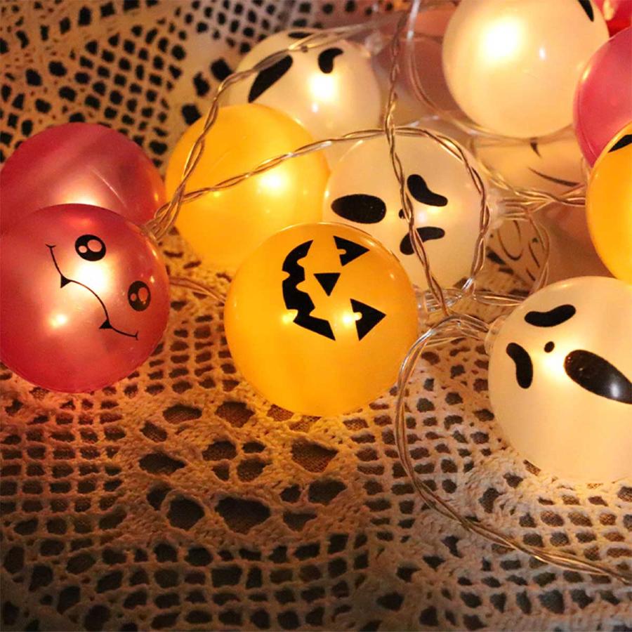 【2点セット】ハロウィン 飾り led ライト 3m ハロウィーン 飾り付け セット インテリア 装飾 乾電池タイプ :e0332:いいひ Yahoo!ショッピング店 - 通販 - Yahoo ...