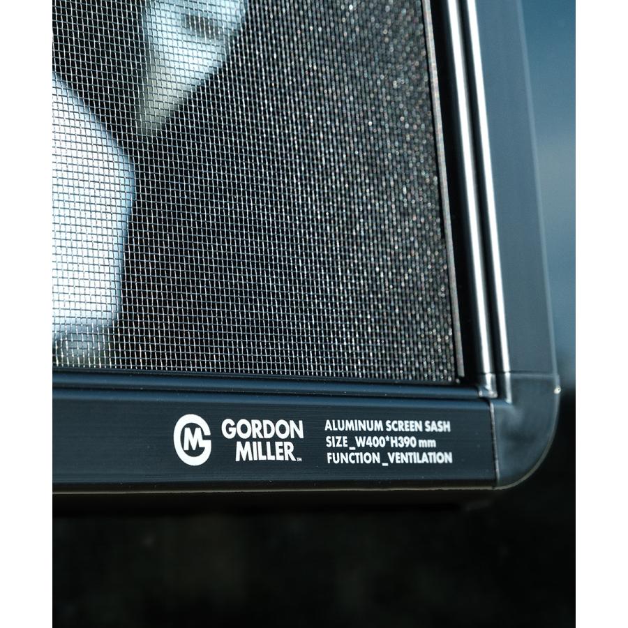 GORDON MILLER（ゴードンミラー） アルミニウム スクリーン サッシ for GMLVAN V-01（トヨタ ハイエース） 200系 ...