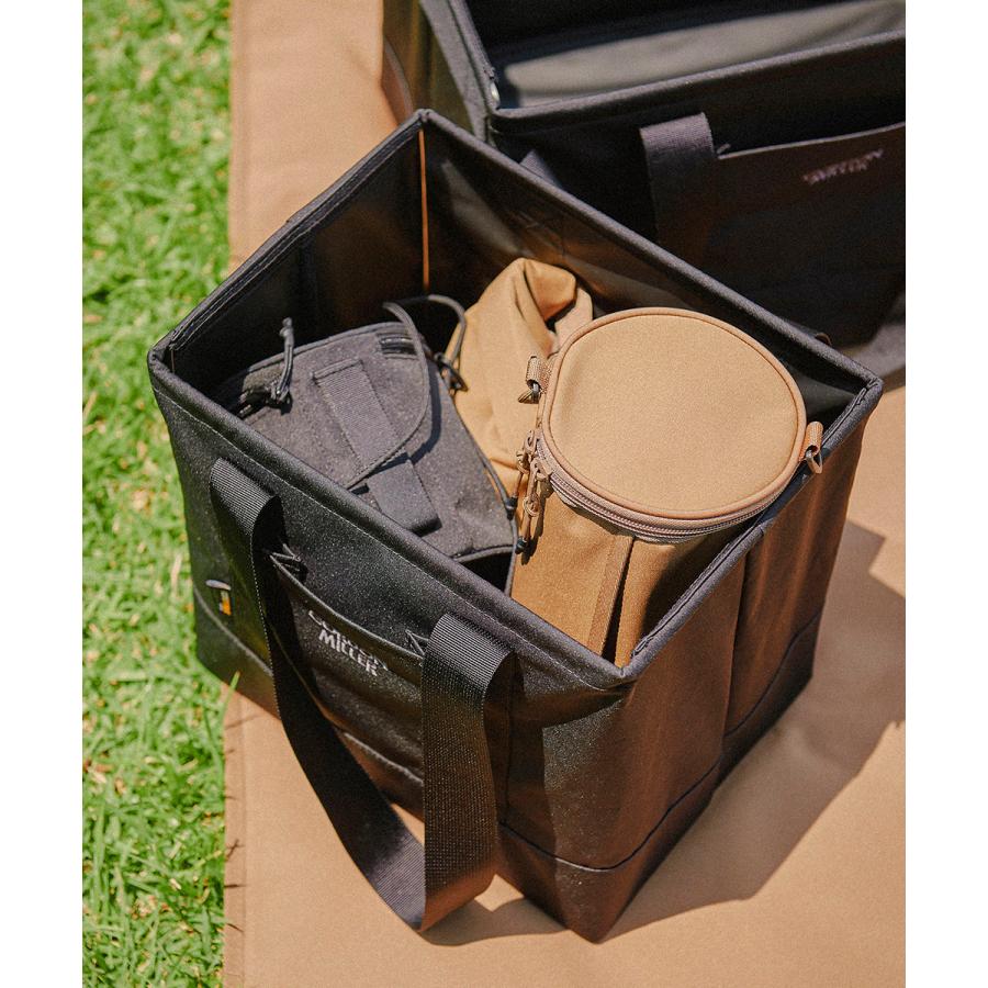 ゴードンミラー コーデュラ ワイヤー ツールバケット 20L アウトドア キャンプ 多機能 折りたたみ :206857:GORDON ...