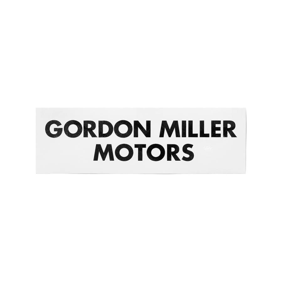 GORDON MILLER（ゴードンミラー） カッティングモータースステッカー : GORDON MILLER - 通販 - Yahoo!ショッピング