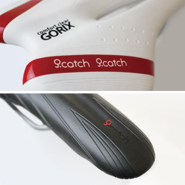GORIX ゴリックス サドル 自転車サドル 厚手 クッション 穴あきサドル 痛くない ホワイトベース(A6-1) : GORIXジャパン ...