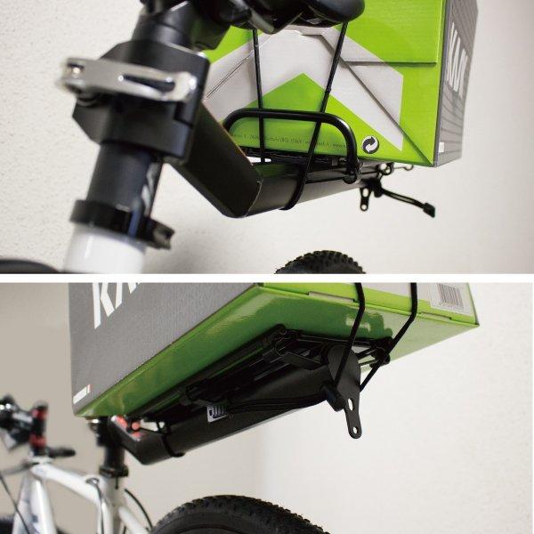 【あすつく 送料無料】GORIX ゴリックス シートポスト固定式自転車キャリア (GX-671) リア 荷台・工具不要・サイクルキャリア ...