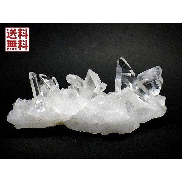 天然水晶 クラスター クリスタルクォーツ 石英 原石 高品質 Crystal Quartz アーカンソー産 送料無料 No.16 : 進星 ...