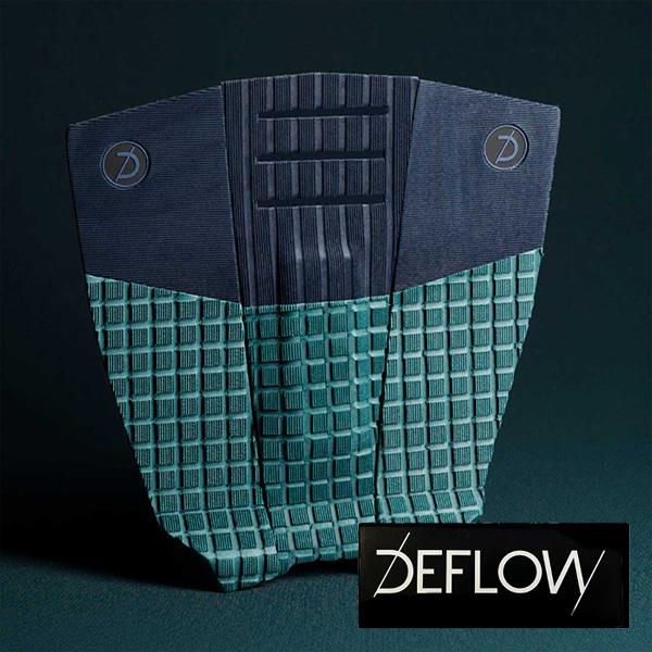 FCS DEFLOW L'OCEAN PAD デフロー Lオーシャンパッド デッキパッド デッキパッチ サーフィン ショート NAVY ...