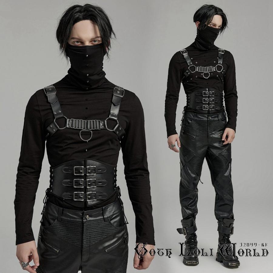 ゴスロリワールド WS-635YDM-BK トリプルベルトマット素材レースアップ コルセット 黒色 ファッション ゴシック ゴスロリ パンク V系 : 株式会社ゴスロリワールド - 通販 ...
