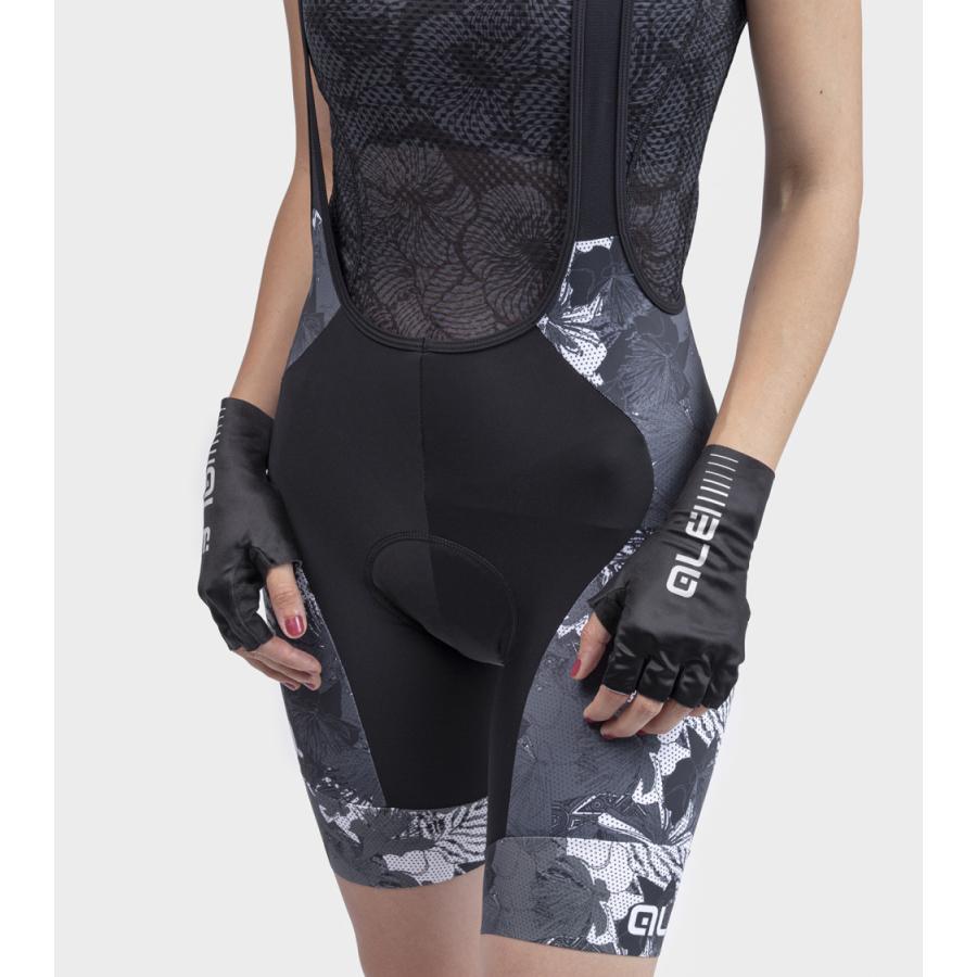 ALE(アレ)サイクルパンツ ビブショーツ 夏 レディース[UVカット 柄デザイン]速乾性 パッド ビブパンツ 自転車 (AMAZZONIA LADY BIBSHORTS/22191401 ...