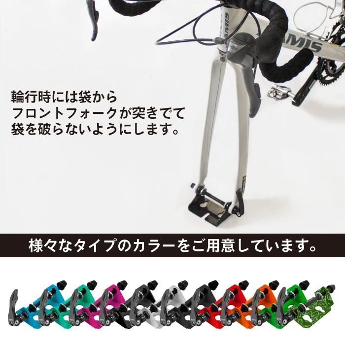 GORIX ゴリックス フロントマウント フォークマウント 車載スタンド 自転車固定 (改良版) GX-8016 (スタンドや輪行に)ロード ...